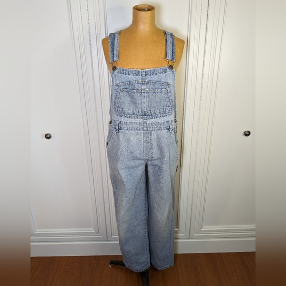 Plugg | Jeans | Vintage Plugg Jean Carpenter Overalls 9s Y2k Light Wash ...